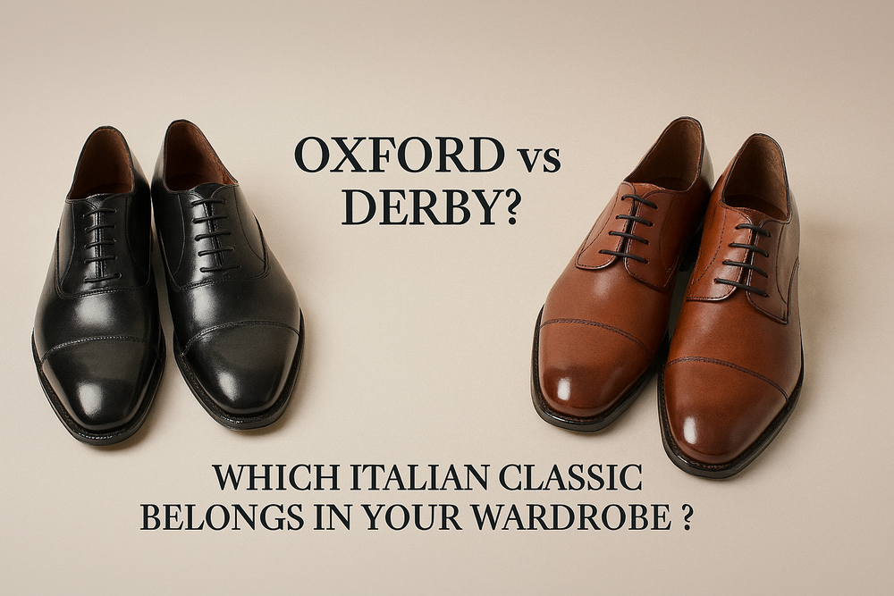 Oxford vs Derby Shoes: Italian Classics for Your Wardrobe